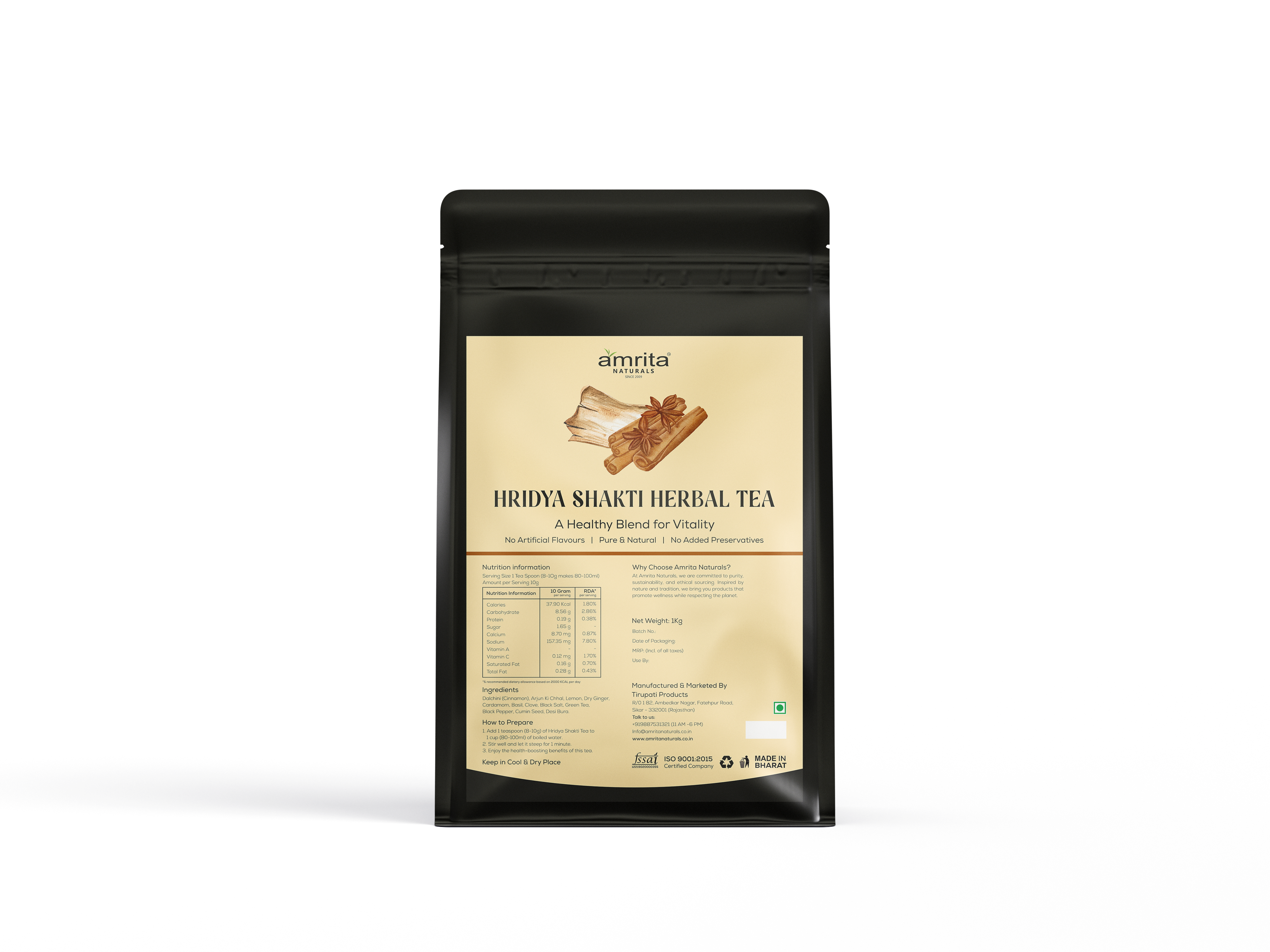 Buy Herbal Tea Online India | Giloy, Lemon, Chamomile, Moringa, Brahmi ...